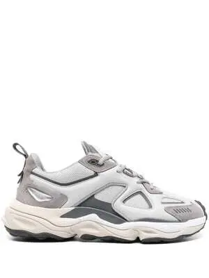 Axel Arigato Satellite Runner Leather Sneakers - Grey