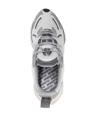 Axel Arigato Satellite Runner Leather Sneakers - Grey