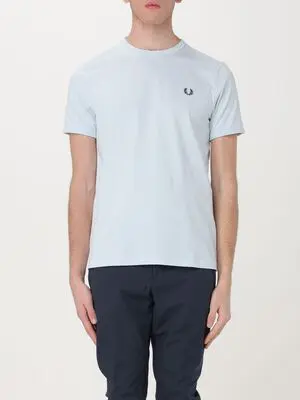 Fred Perry T-shirt Men Sky Blue