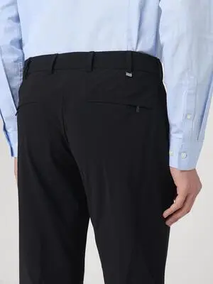 PT TORINO Stretch Cotton Chino Trousers - Black