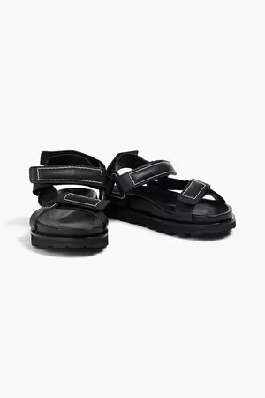 JIL SANDER Leather Sandals