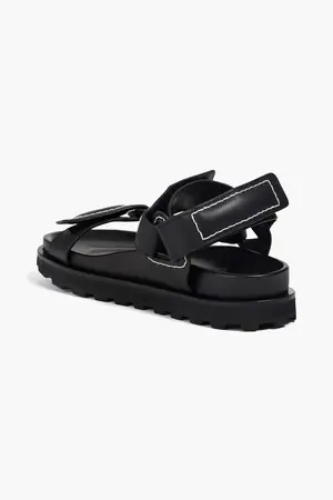 JIL SANDER Leather Sandals