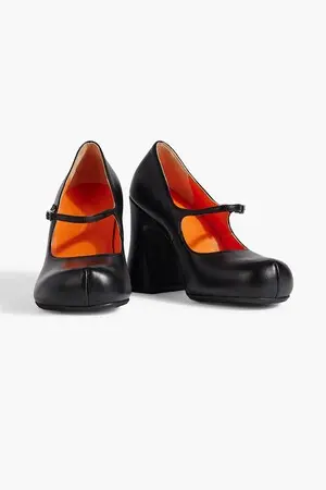 Marni Leather Mary Jane Pumps