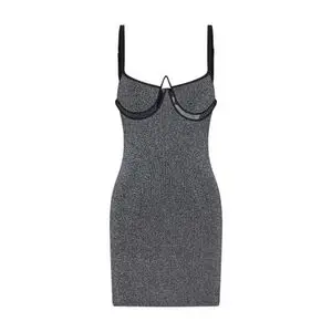 dion lee blue reflective dress Dion Lee Bias Weave Cowl Dress Silk Satin Ultra Blue (For Hire)  EKOLUV