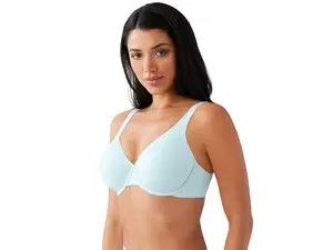 Wacoal Comfortable Cool Underwire 855385 Women's Bra Pastel Blue Blue