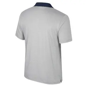 COLOSSEUM Michigan Wolverines Big & Tall Tuck Striped Polo