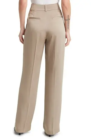 FAVORITE DAUGHTER The Favorite Pant Pleated Wide Leg Trousers