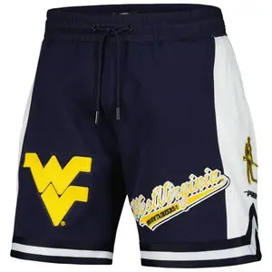 PRO STANDARD West Virginia Mountaineers Script Tail Dk 2.0 Shorts