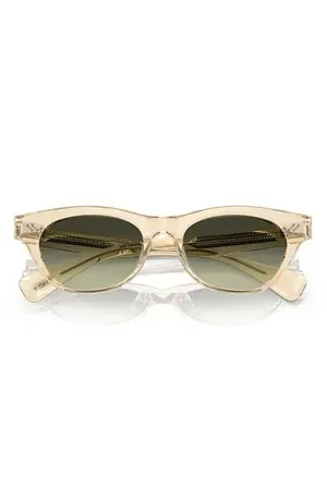 Oliver Spencer Avelin 52mm Square Sunglasses