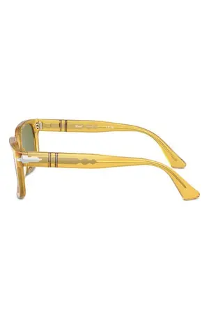 Persol 55mm Rectangular Sunglasses - Yellow