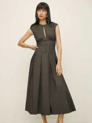 REFORMATION Renaie Midi Dress