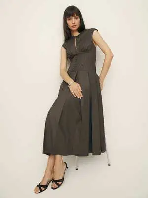 REFORMATION Renaie Midi Dress