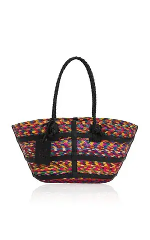 Altuzarra Watermill Small Raffia Bag