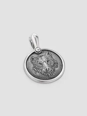David Yurman Petrvs Wolf Amulet In Sterling - Silver