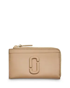 Marc Jacobs Top Zip Multi Wallet Camel/gold