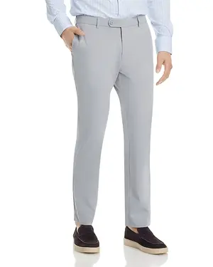 Peter Millar Crown Crafted Surge Performance Tailored Fit Trousers - Gale Grey