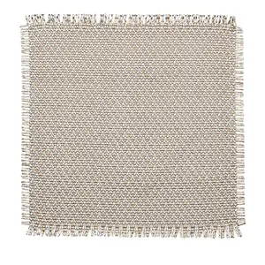 KIM SEYBERT Fringe Placemat In Gold And Silver - Gold/silver