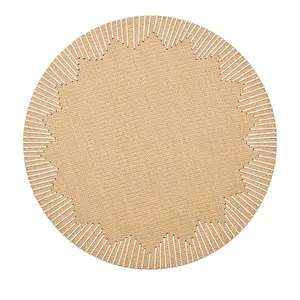 KIM SEYBERT Dream Weaver Placemat In Natural And White - Natural/white