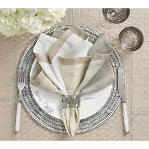 KIM SEYBERT Matrix Napkin Ring - Silver