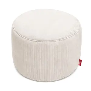 FATBOY Point Ribbed Cord Pouf Cream