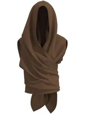 MARGHERITA MACCAPANI Hooded Wraparound Top