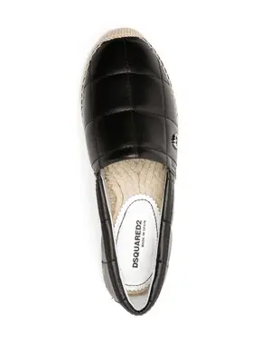 Dsquared2 D2 Statement Leather Espadrilles