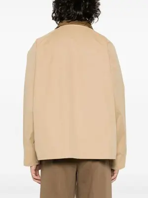 Barbour Gabardine Press-stud Jacket - Neutrals