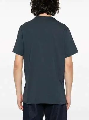Barbour Logo-print Cotton T-shirt - Blue