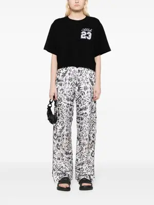 Off-White 23-print Cotton T-shirt