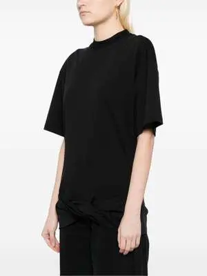 Off-White Arrows-embroidery T-shirt - Black