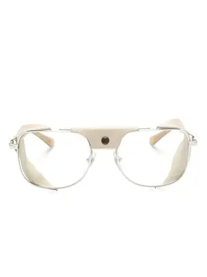 Persol Square-frame Glasses - Silver