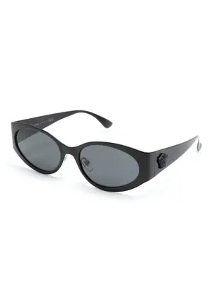 Versace La Medusa Oval-frame Sunglasses