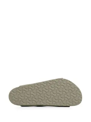 BIRKENSTOCK Arizona Exquisite Leather Sandals - Grey