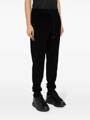 TOM FORD Straight-leg Cotton Track Pants - Black