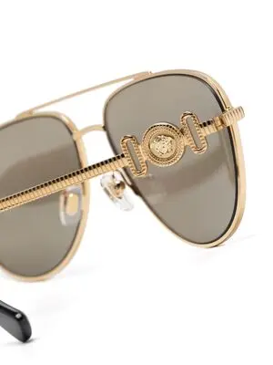 Versace Pilot-frame Sunglasses