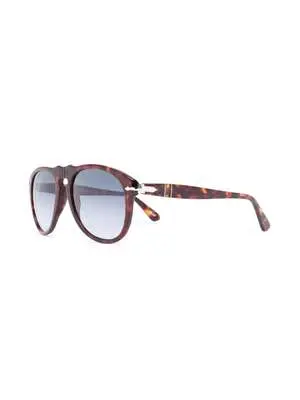 Persol Tortoiseshell Pilot Sunglasses