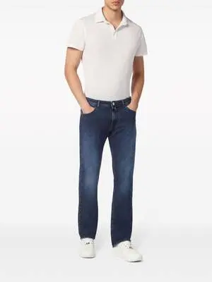 BILLIONAIRE Logo-appliqué Straight-leg Jeans