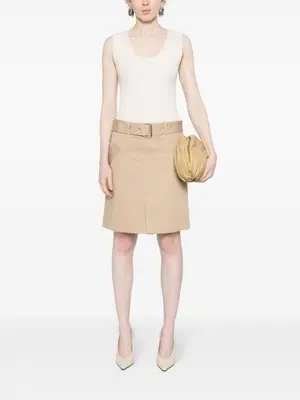 TOTEME Front-slit Belted Skirt
