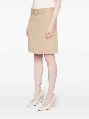 TOTEME Front-slit Belted Skirt