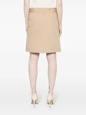 TOTEME Front-slit Belted Skirt