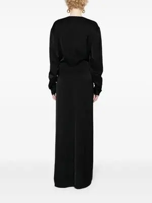 TOTEME Knot-detail Satin Dress