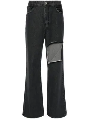 Rokh High-rise Wide-leg Jeans