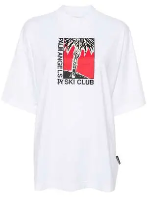Palm Angels Trimmed T-shirts For Women