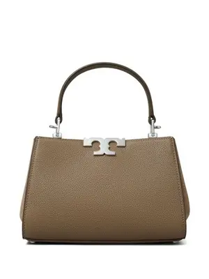Tory Burch Mini Eleanor Leather Tote Bag - Brown