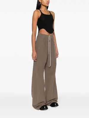 Rick Owens Cropped Tank Top - Black