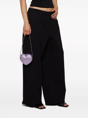 Judith Leiber L'amour Petit Coeur Crystal Heart Clutch Bag