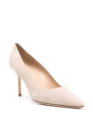 Manolo Blahnik Bb 70mm Pumps - Neutrals