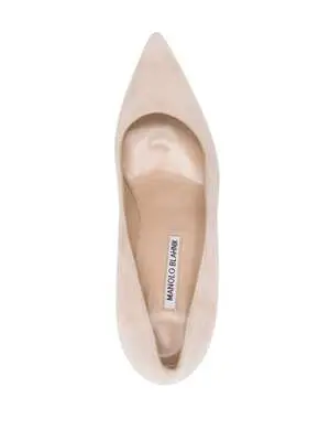 Manolo Blahnik Bb 70mm Pumps - Neutrals