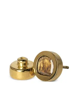 PARTS OF FOUR Diamond-embellished Stud Earring