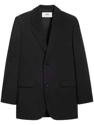 Ami Single-breasted Virgin Wool Blazer